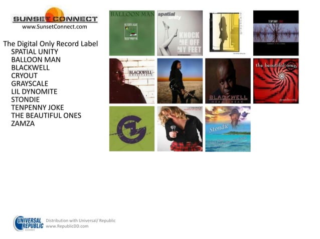Sunset Records Distribution | PPTX