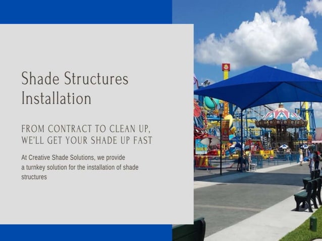 Sun shade sail installation ideas | PPTX