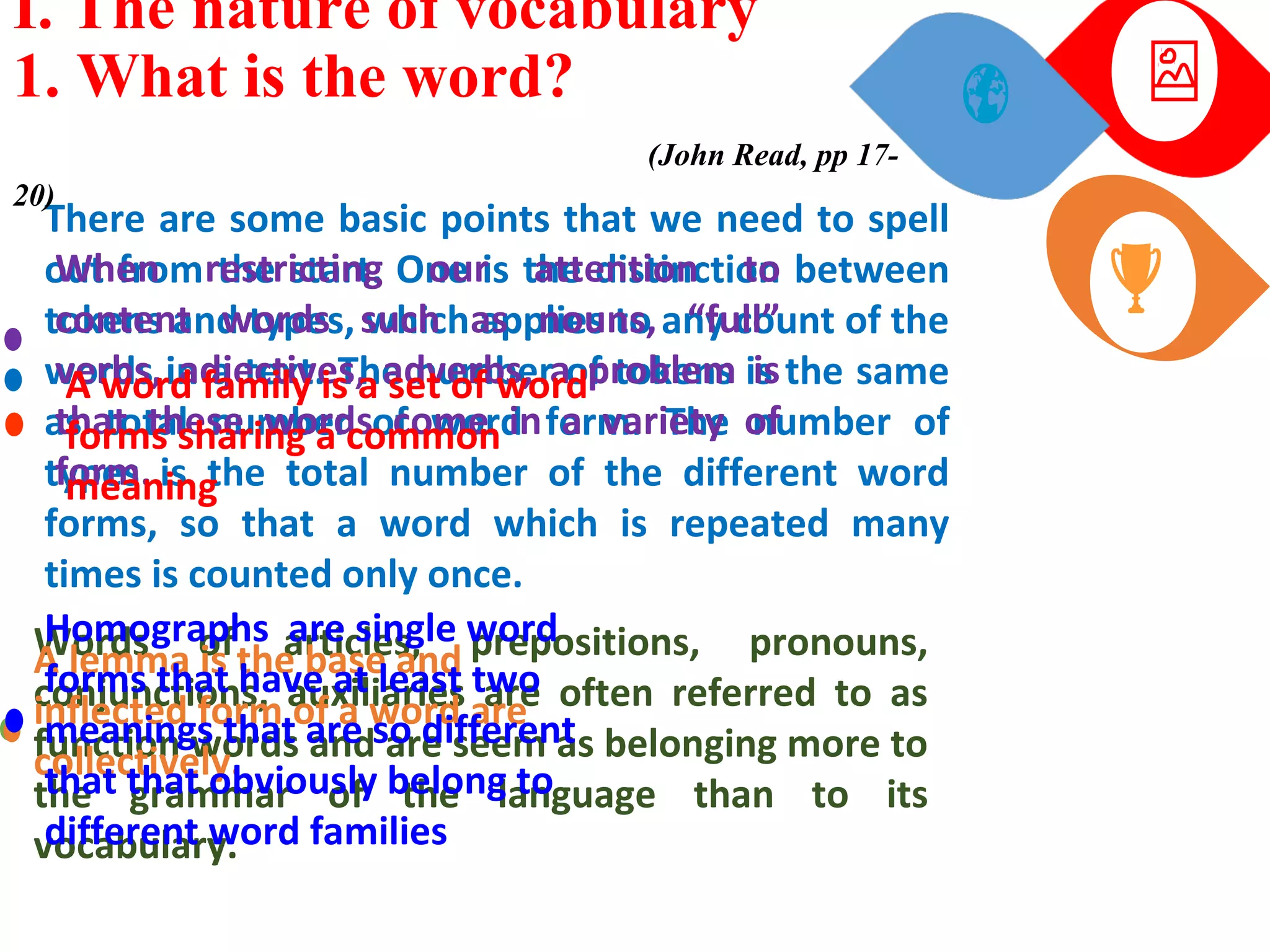 Sun shine group assessing vocabulary | PPT