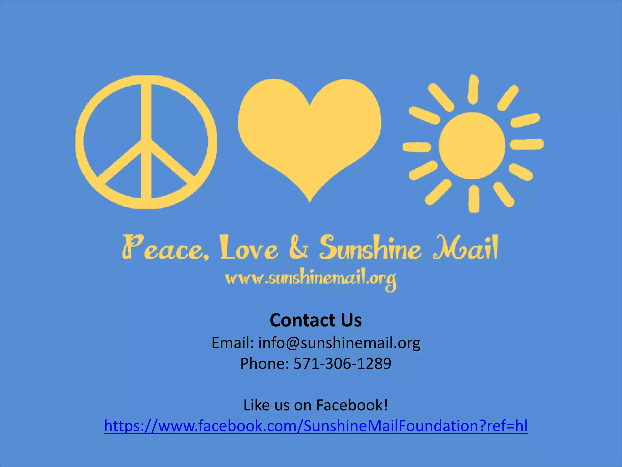 Sunshine Mail Presentation | PPTX | Adoption and Fostering | Parenting