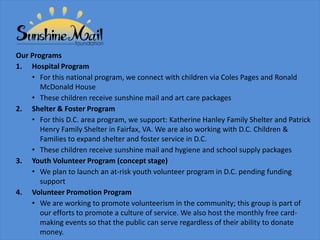 Sunshine Mail Presentation | PPTX | Adoption and Fostering | Parenting