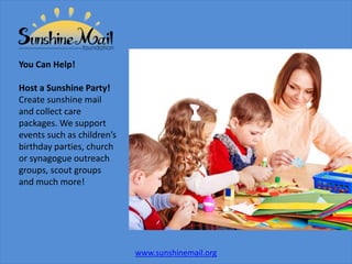 Sunshine Mail Presentation | PPTX | Adoption and Fostering | Parenting