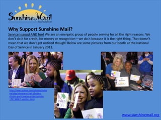 Sunshine Mail Presentation | PPTX | Adoption and Fostering | Parenting