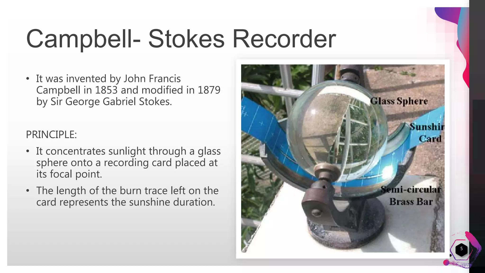 Sunshine Recorder | PPTX