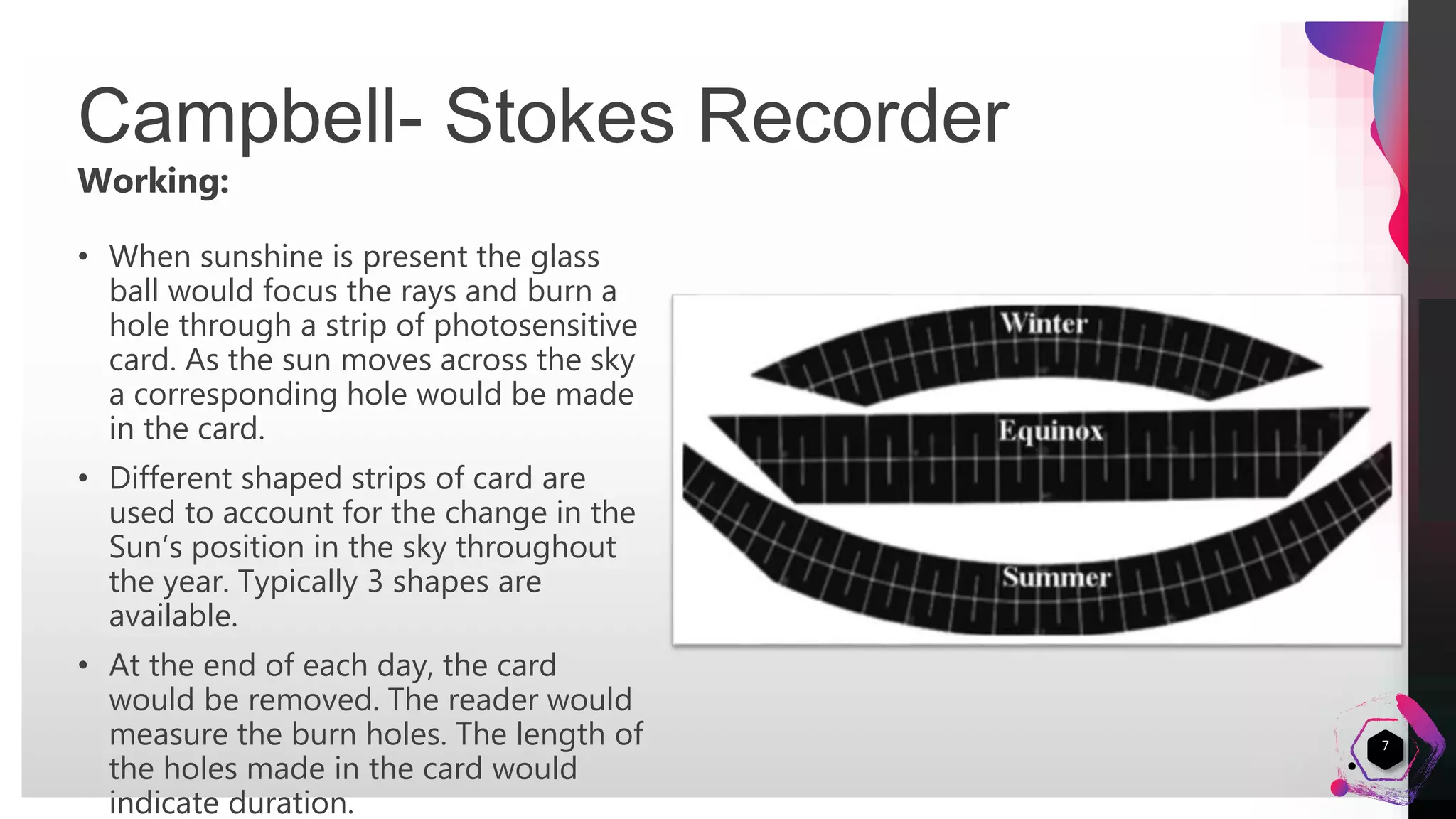 Sunshine Recorder | PPTX