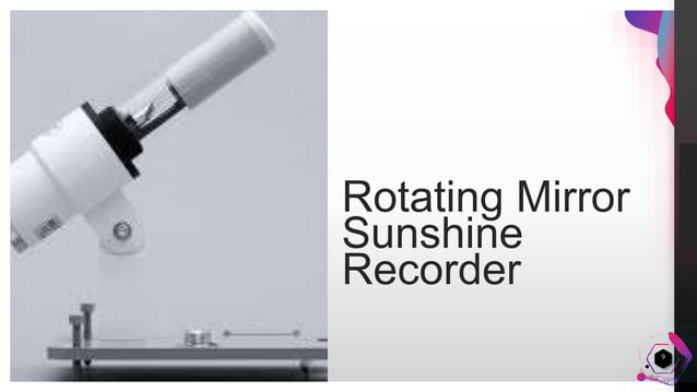 Sunshine Recorder | PPTX | Cameras and Camcorders | Consumer Electronics