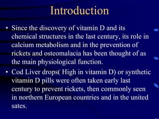 Sunshine vitamin( Vitamin D) | PPT