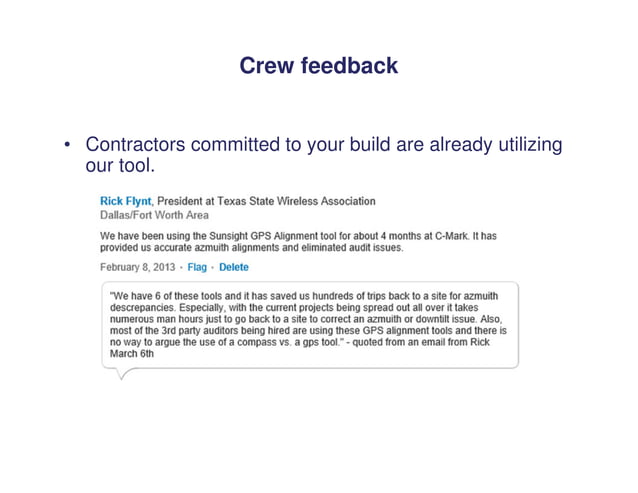 Sunsight Antenna Alignment intro | PPT