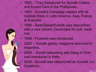 Sunsilk | PPTX