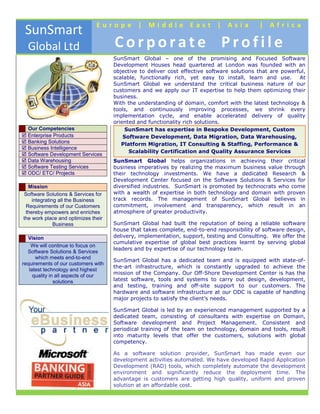 Corporate profile - SunSmart | PDF