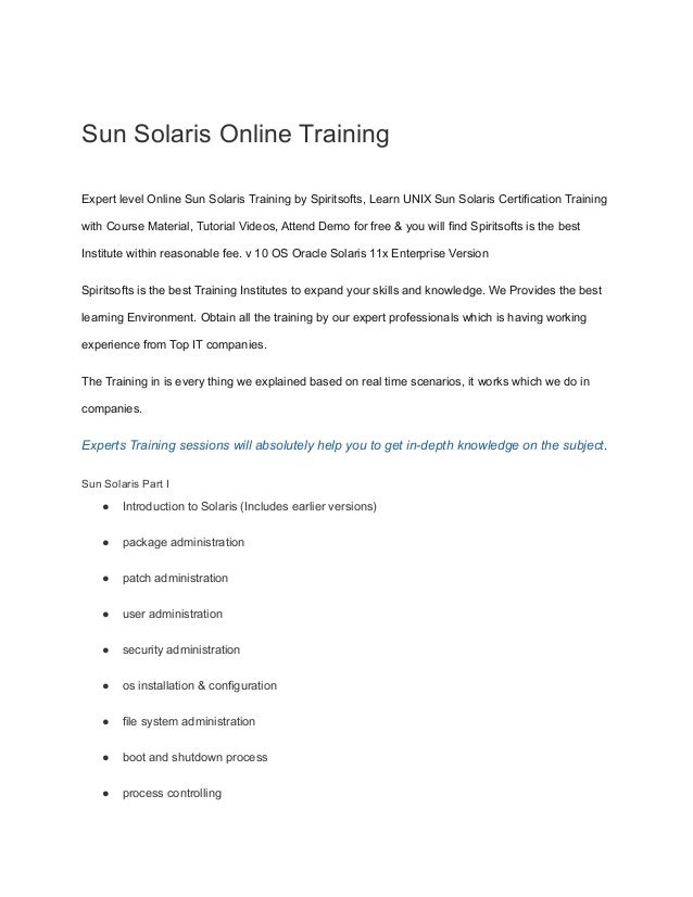Sun Solaris Online Training.pdf