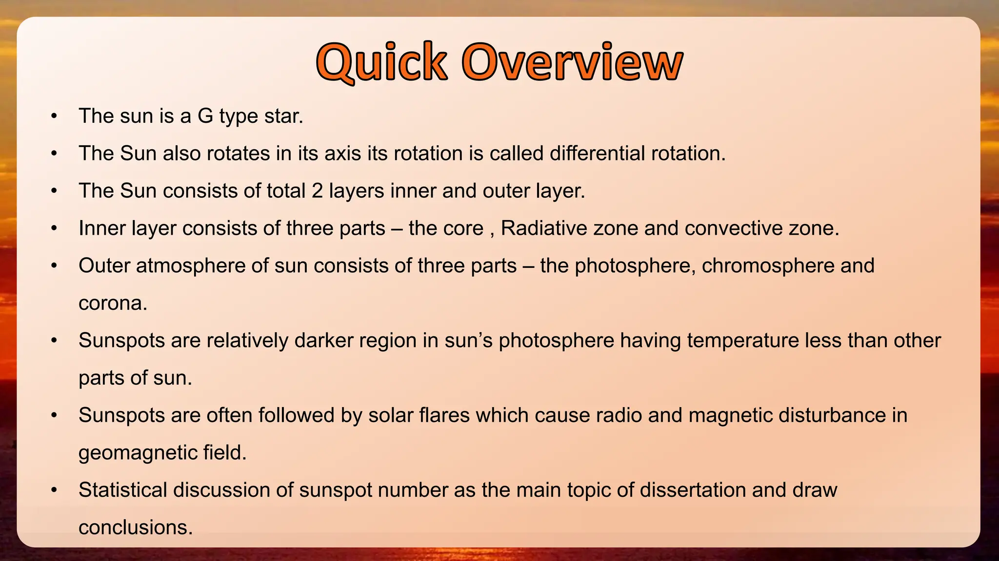 Sunspots.pptx This ppt is all about sunspots | PPTX