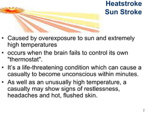 Sun Stroke and awareness | PPT