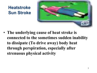 Sun Stroke and awareness | PPT