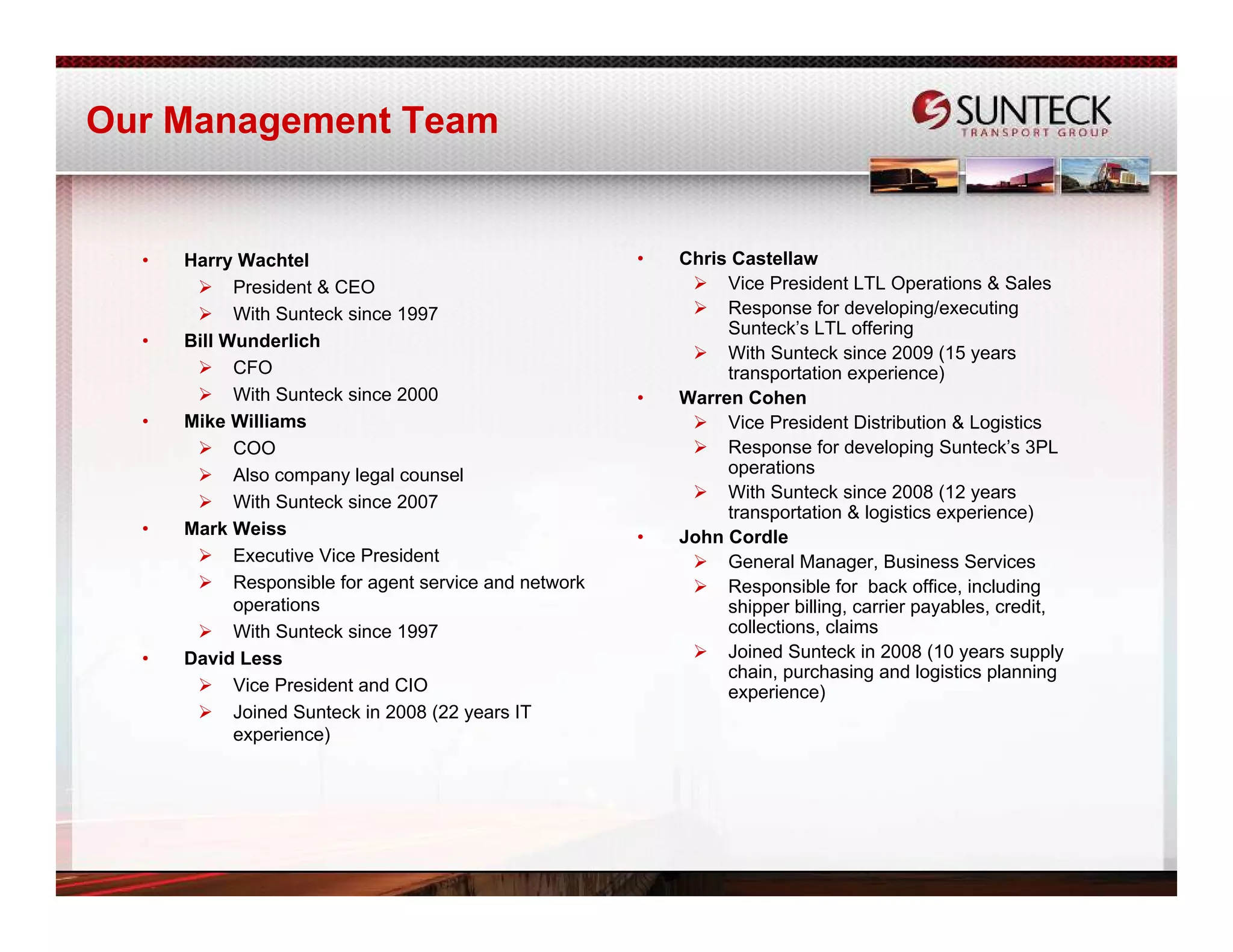 Sunteck Shipper Presentation 2010 Mw | PDF