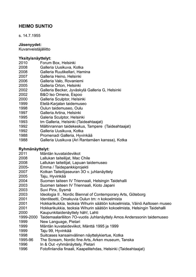 Suntio cv | PDF