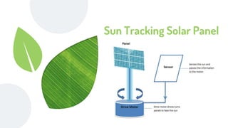 Sun tracking solar panel | PPTX