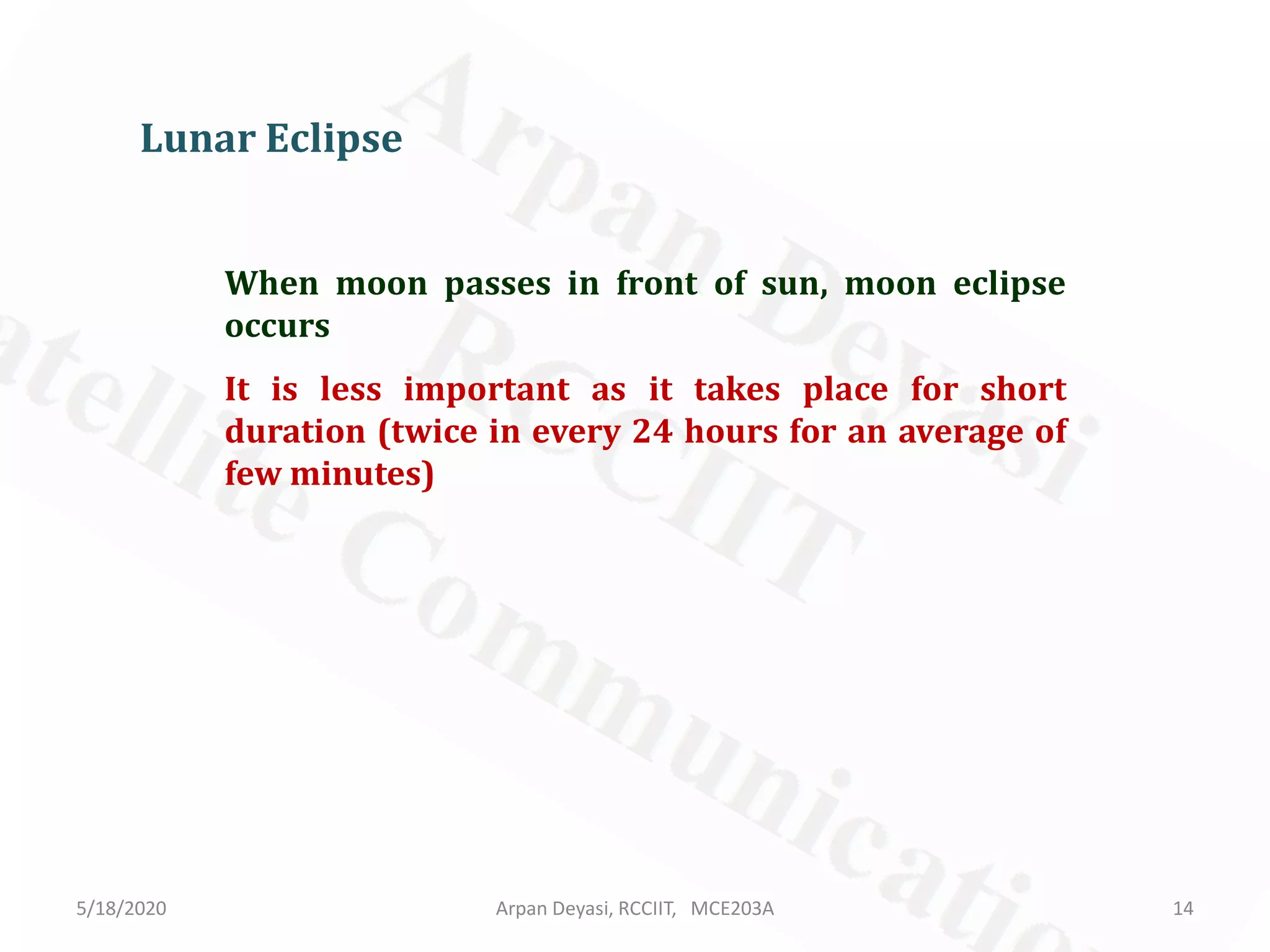 Sun transit outage | PDF