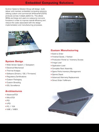 Suntron Brochure | PDF