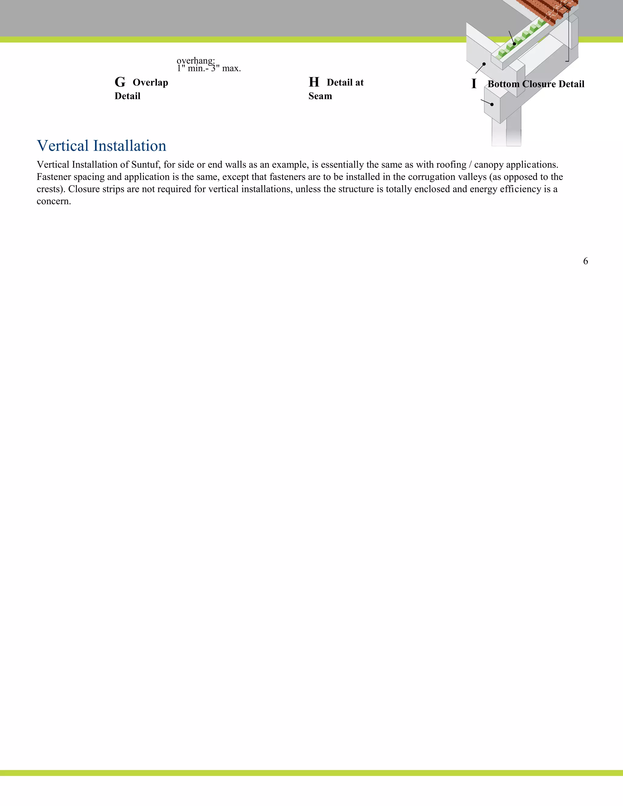 Suntuf installation guide | PDF