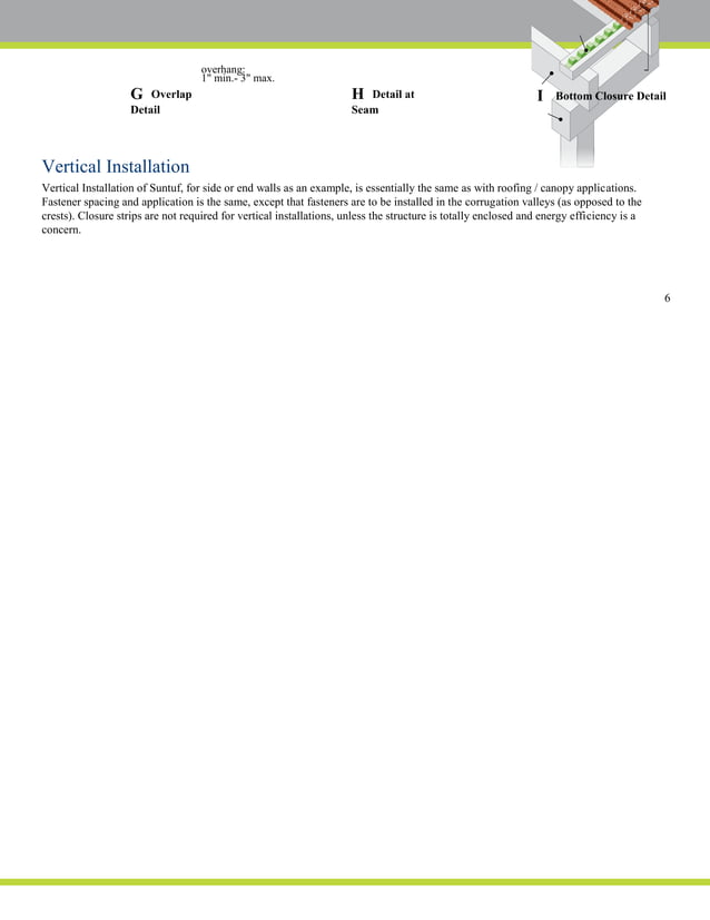 Suntuf installation guide | PDF