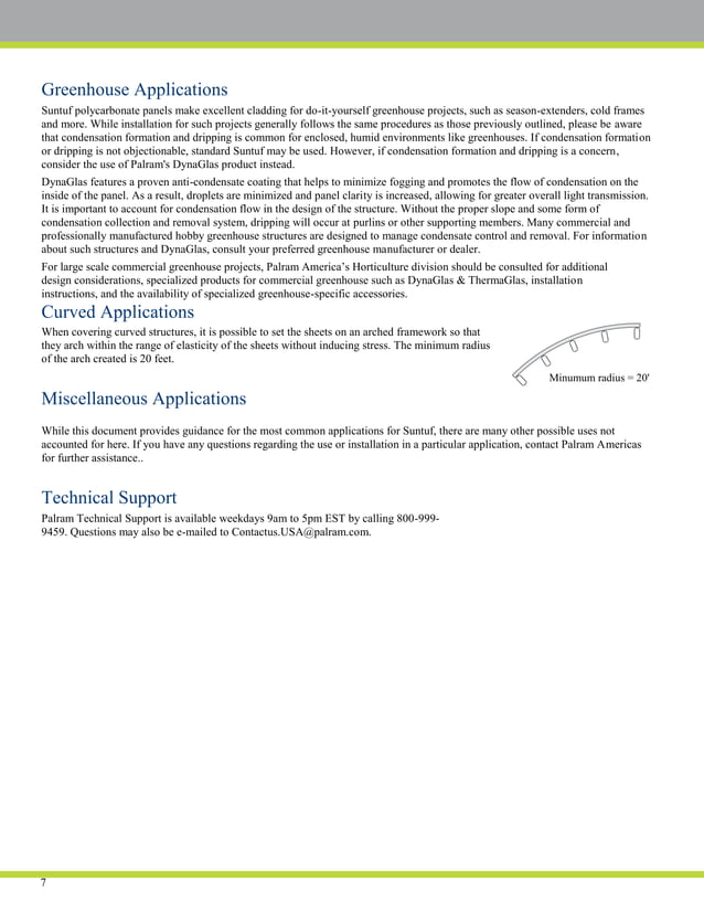 Suntuf installation guide | PDF