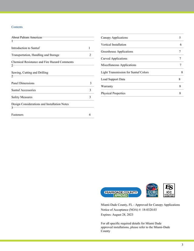 Suntuf installation guide | PDF