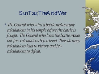 Sun Tzu | PPT