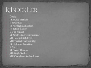 Suntzu ilkeler | PPT