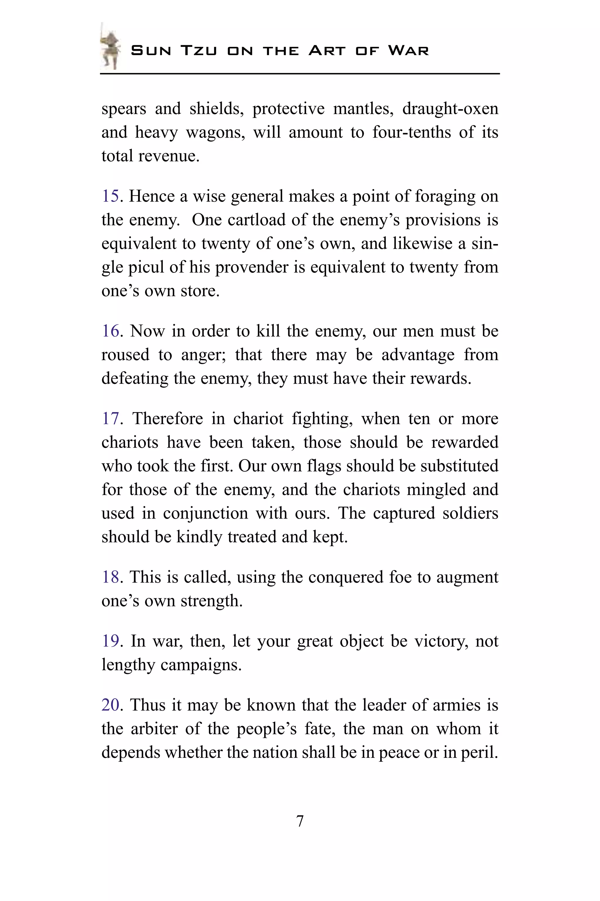 Sun Tzu Art Of War | PDF