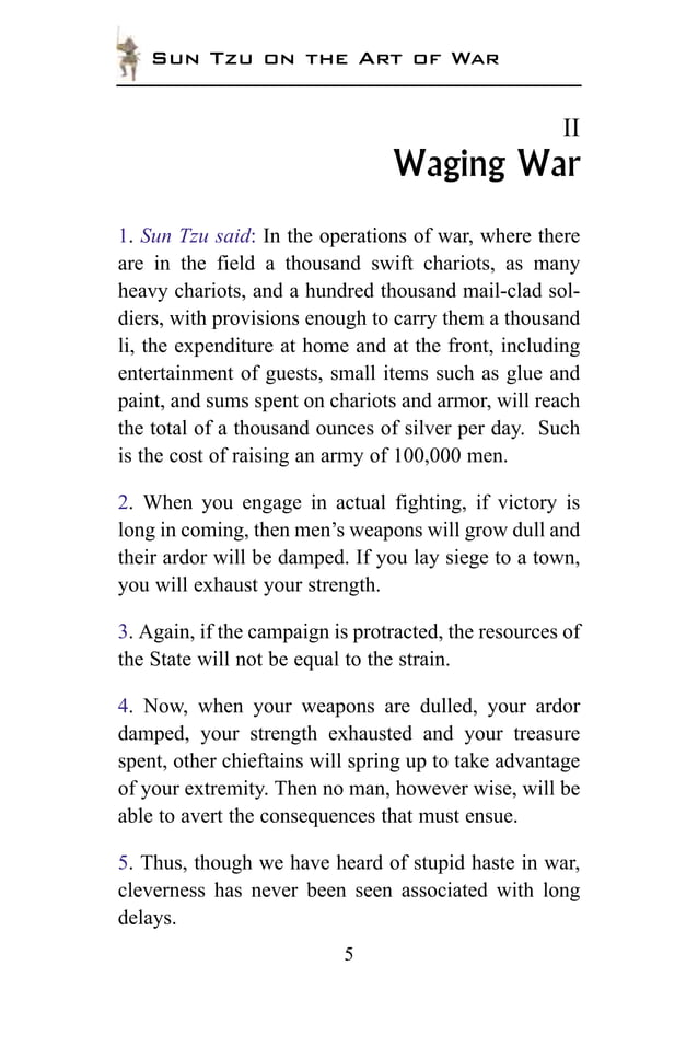 Sun Tzu Art Of War | PDF