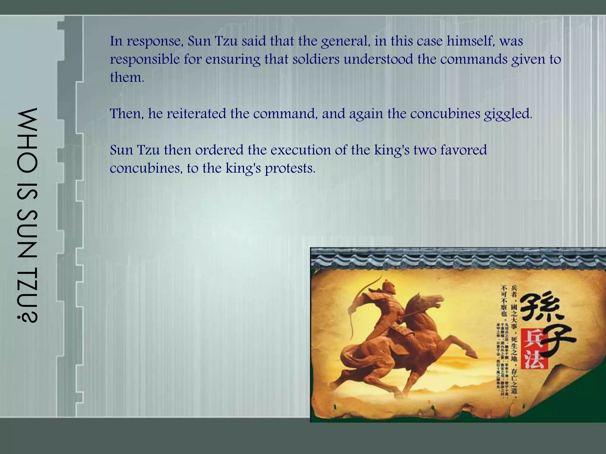 Sun tzu – the art of war | PPTX