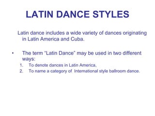 Latin dances | PPT