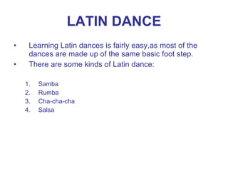 Latin dances | PPT