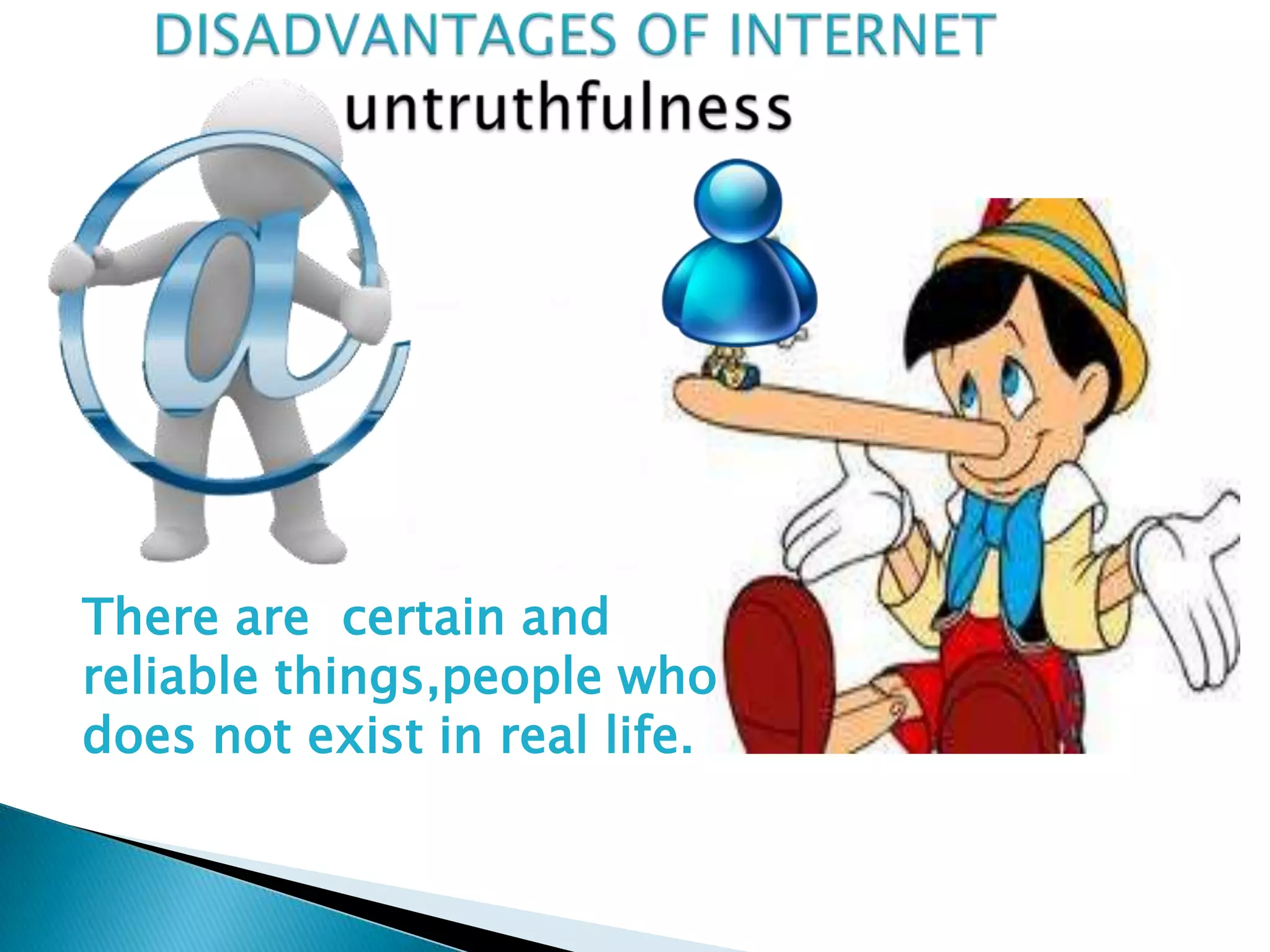 advantages and disadvantages of Internet | PPTX
