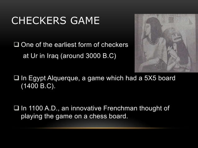 Russian Checkers Game Project | PPTX