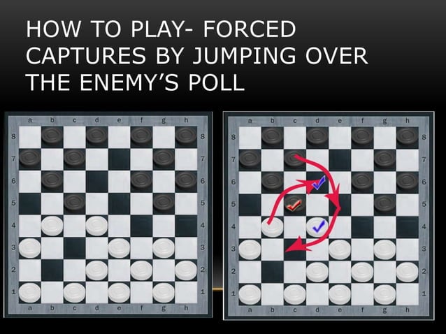 Russian Checkers Game Project | PPTX