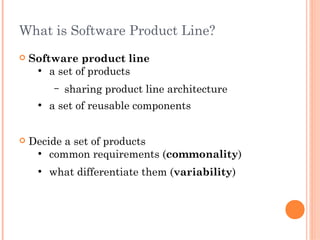 VARIABILITY MANAGEMENT IN SOFTWARE PRODUCT LINES | PDF
