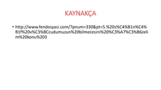 Sunum 5.sınıflar | PPT