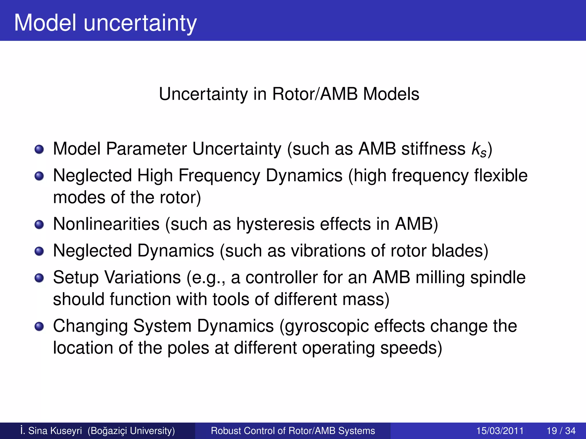Robust Control of Rotor/AMB Systems | PDF