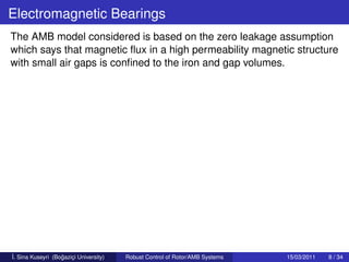 Robust Control of Rotor/AMB Systems | PPT