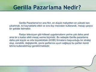 Gerilla Pazarlama - Ali KAHRAMAN | PPT