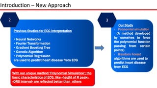 Interpretation of electrocardiography (ECG) by using polynomial function simulation | PPT