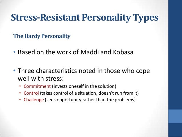 Personality and Stress