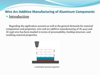 Wire Arc Additive Manufacturing | PPTX