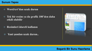 Etkili Bir Sunu Nasıl Hazırlanır? | PPTX