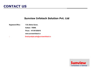 Sunview Infotech Solution Pvt Ltd.Company Profile | PPTX