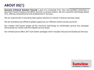 Sunview Infotech Solution Pvt Ltd.Company Profile | PPT | Free Download