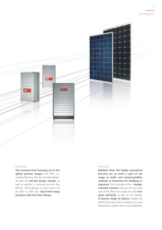 Sunways solar-panels-inverters | PDF