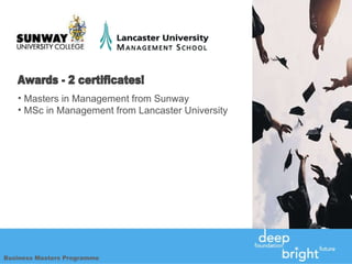 Sunway University College | PPT